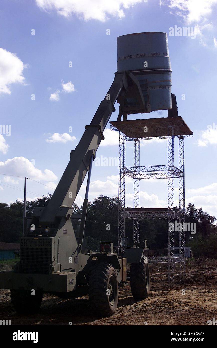 Members of the 823rd Red Horse Squadron, Hurlbert Air Base, Florida ...
