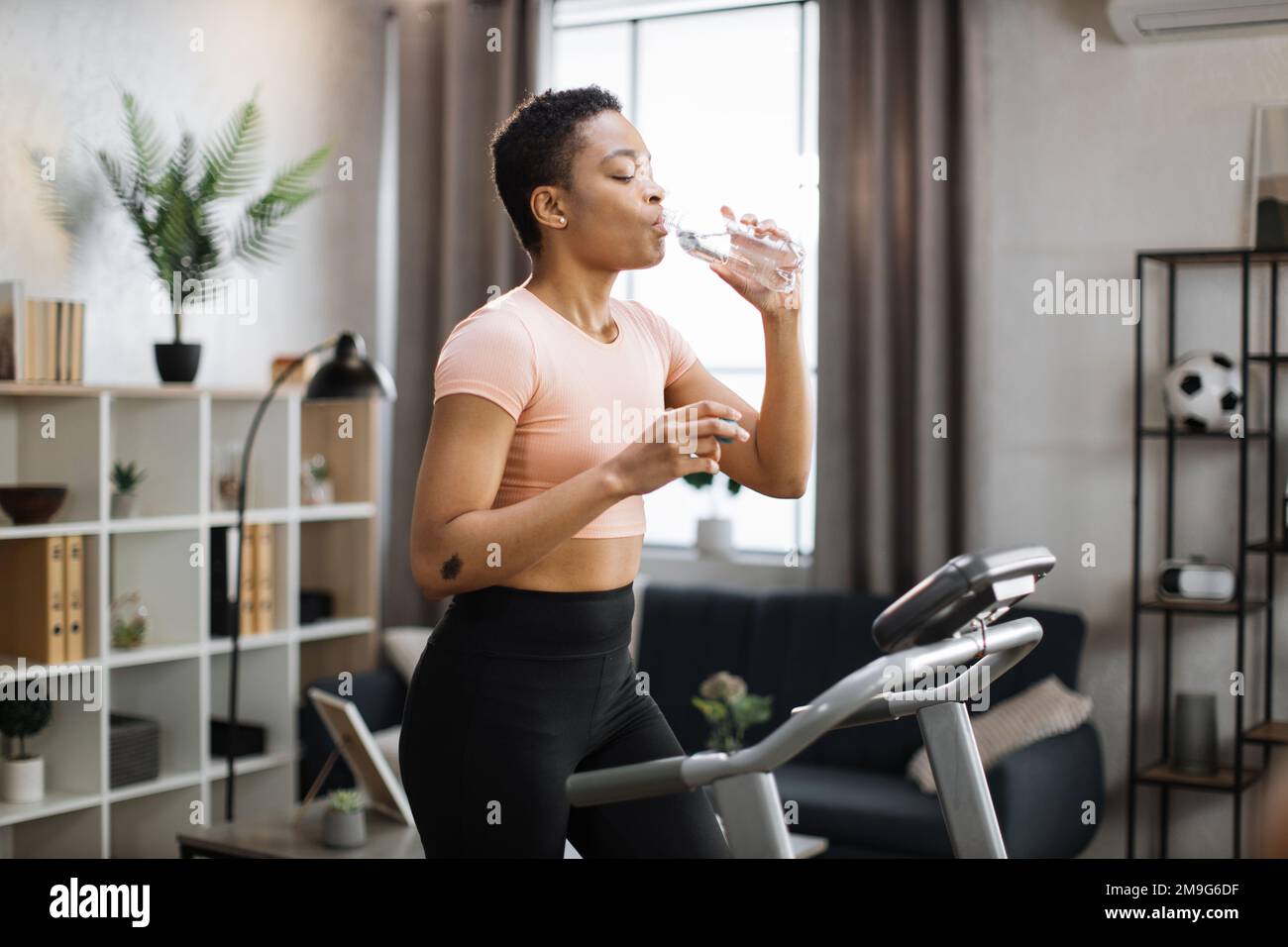 Female Workout Water