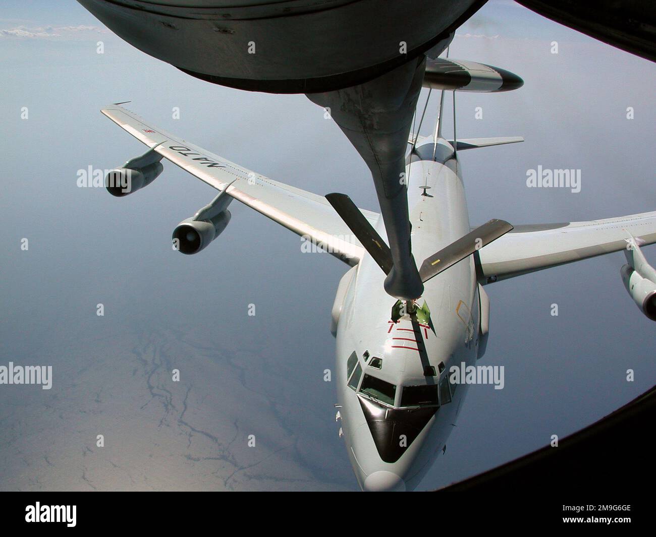 An E-3A Sentry early Airborne Warning And Control System (AWACS ...