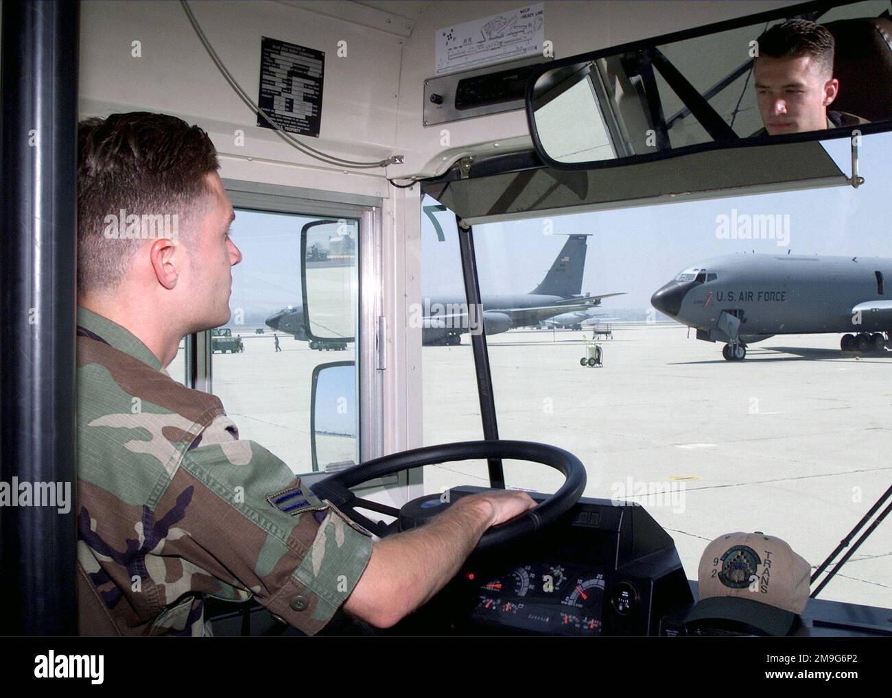AIRMAN 1ST Class Lopez, 92d Transportation Squadron, transports ...
