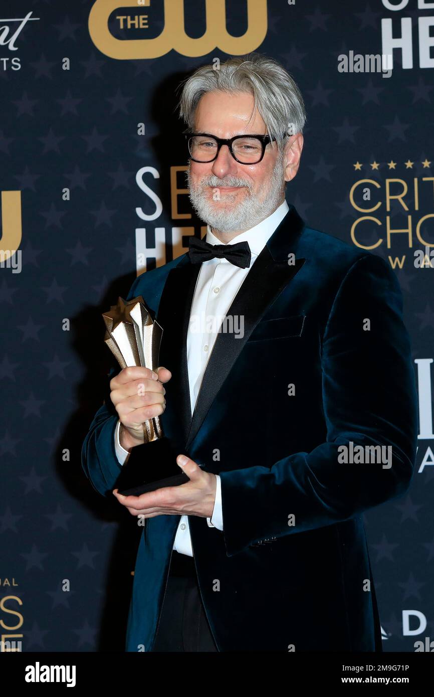 LOS ANGELES - JAN 15: Peter Gould at 2023 Critics Choice Press Room at ...