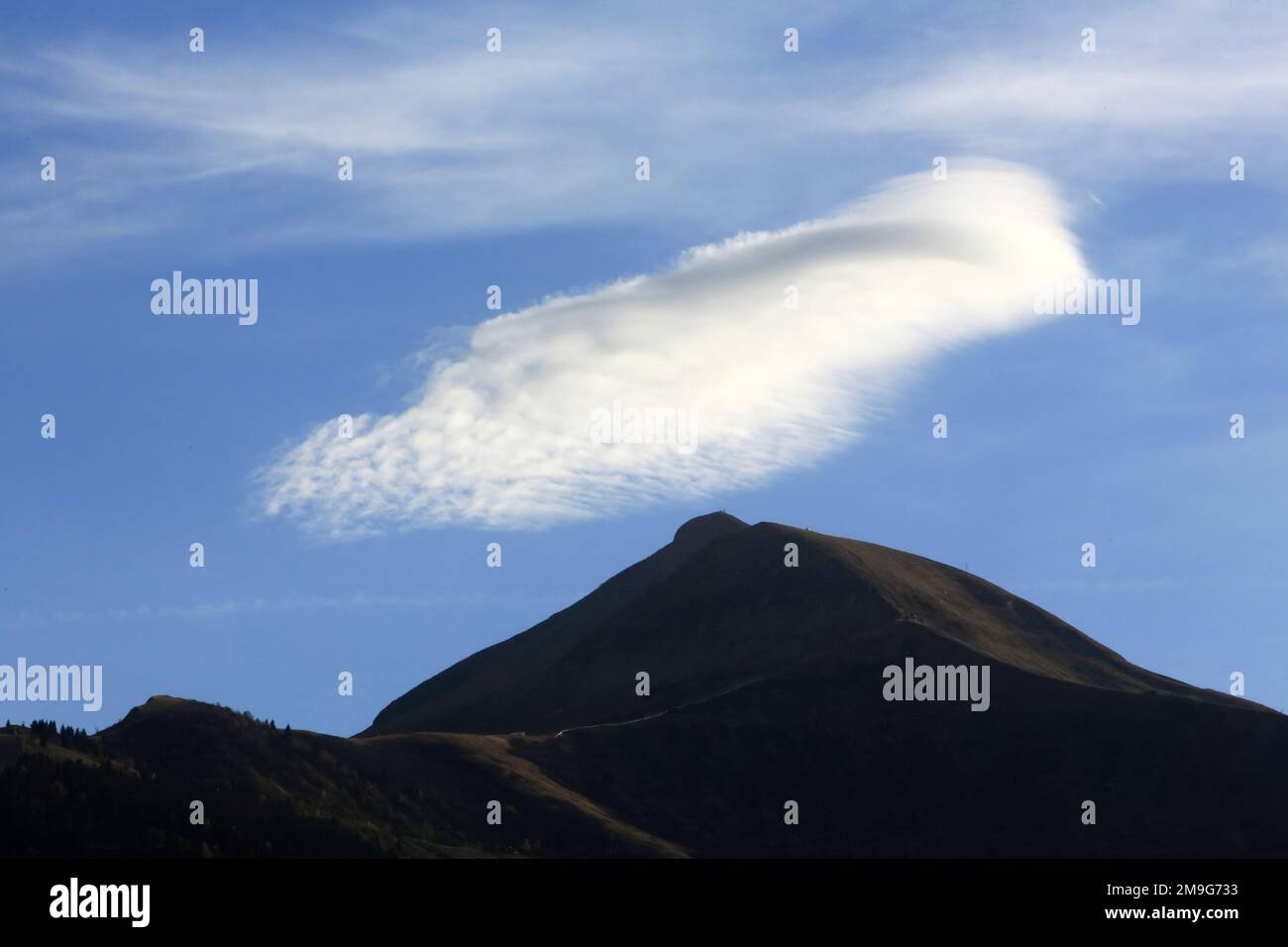 Mont Joly. The French Alps. Haute-Savoie. Auvergne-Rhône-Alpes. France ...