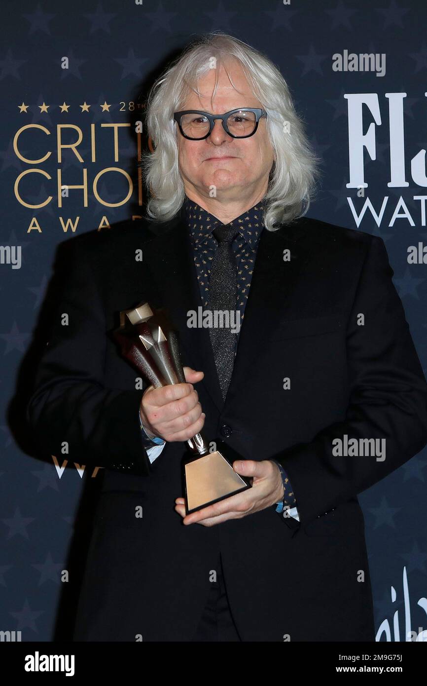 LOS ANGELES - JAN 15: Claudio Miranda at 2023 Critics Choice Press Room ...