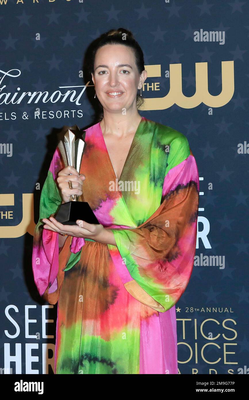 LOS ANGELES - JAN 15: Florencia Martin at 2023 Critics Choice Press ...
