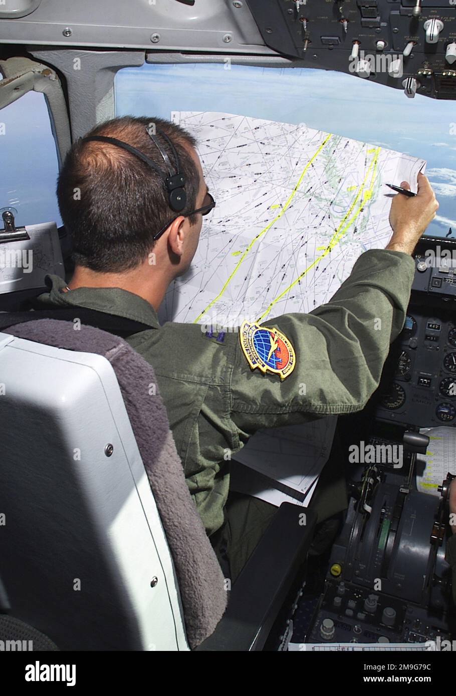 US Air Force Captain Mark MacDonald, from the 2nd Air Refueling ...