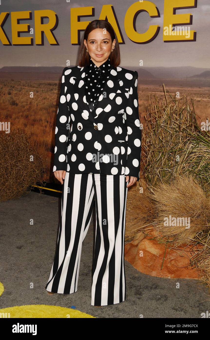 LOS ANGELES, CALIFORNIA - JANUARY 17: Maya Rudolph attends the Los ...