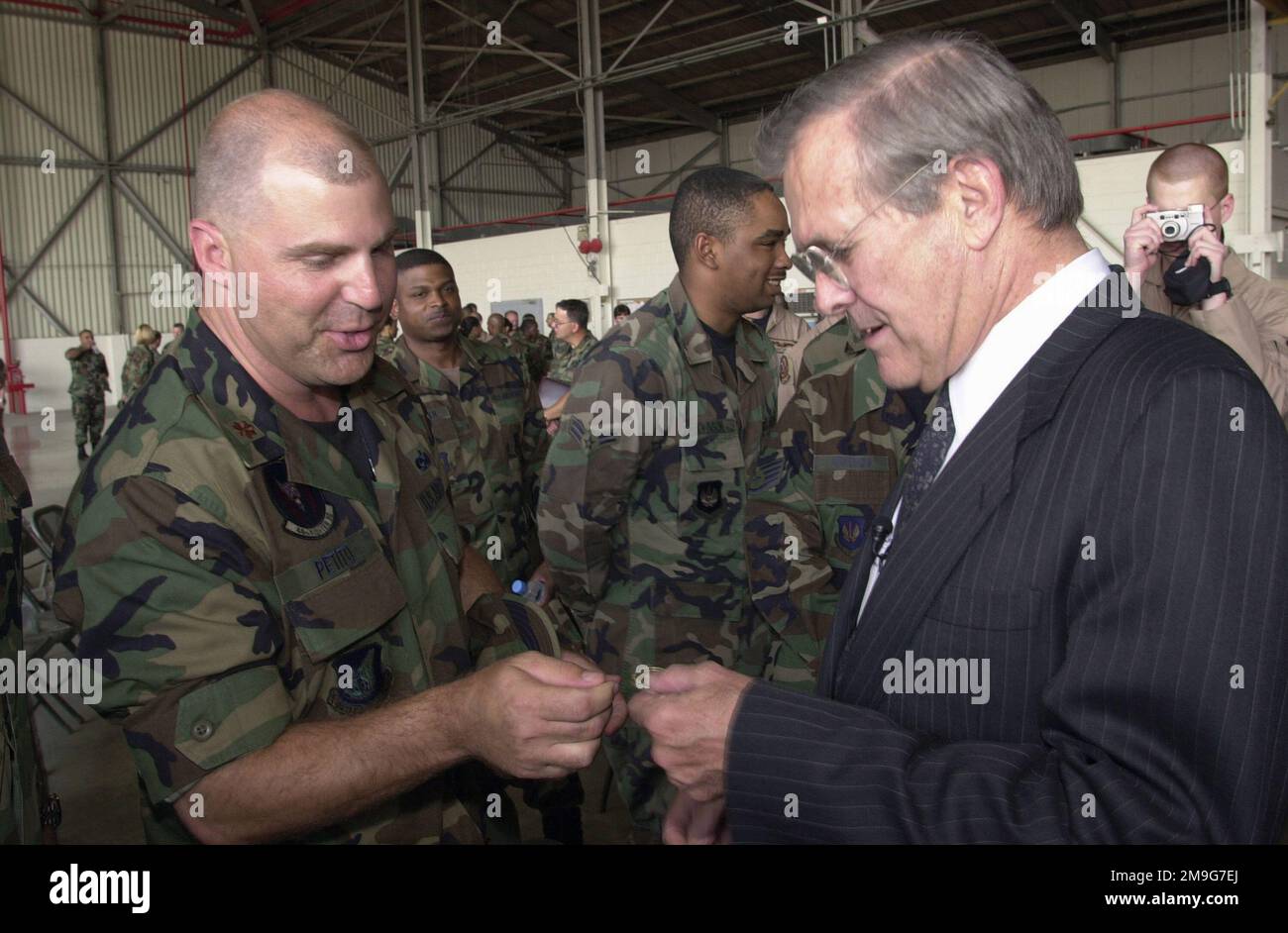 US Air Force Major Rick Petitio, 44th Fighter Squadron, deployed from ...
