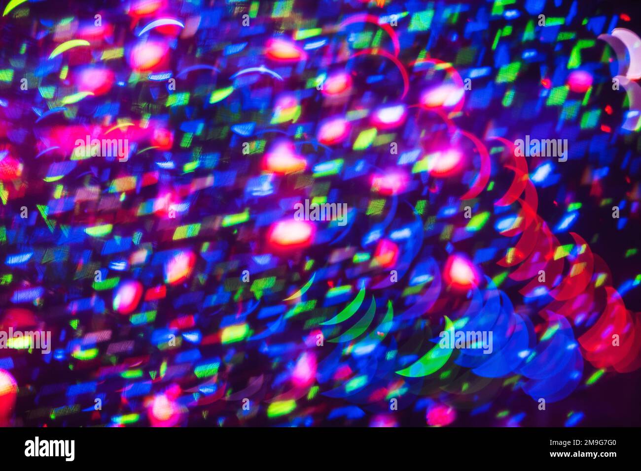 bright multi-colored background with abstract color bokeh Stock Photo ...