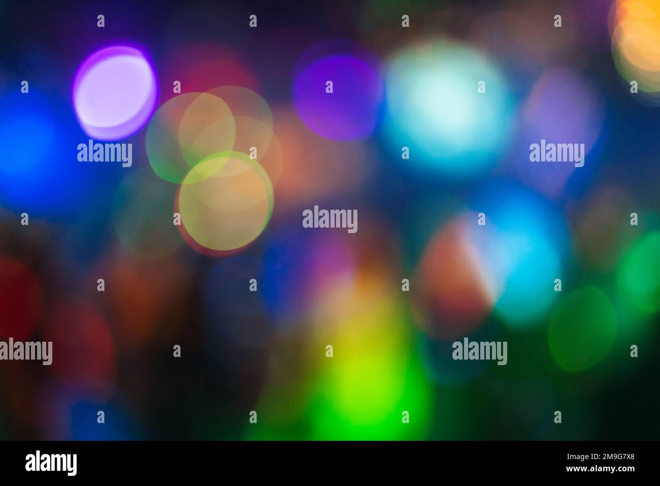 multicolored blurred background with round bright colored bokeh Stock ...