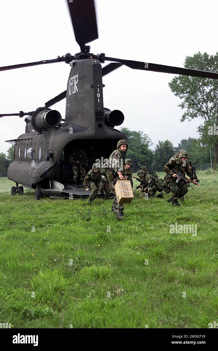 Members of A Company, 1-508th Airborne Infantry Battalion, deployed ...