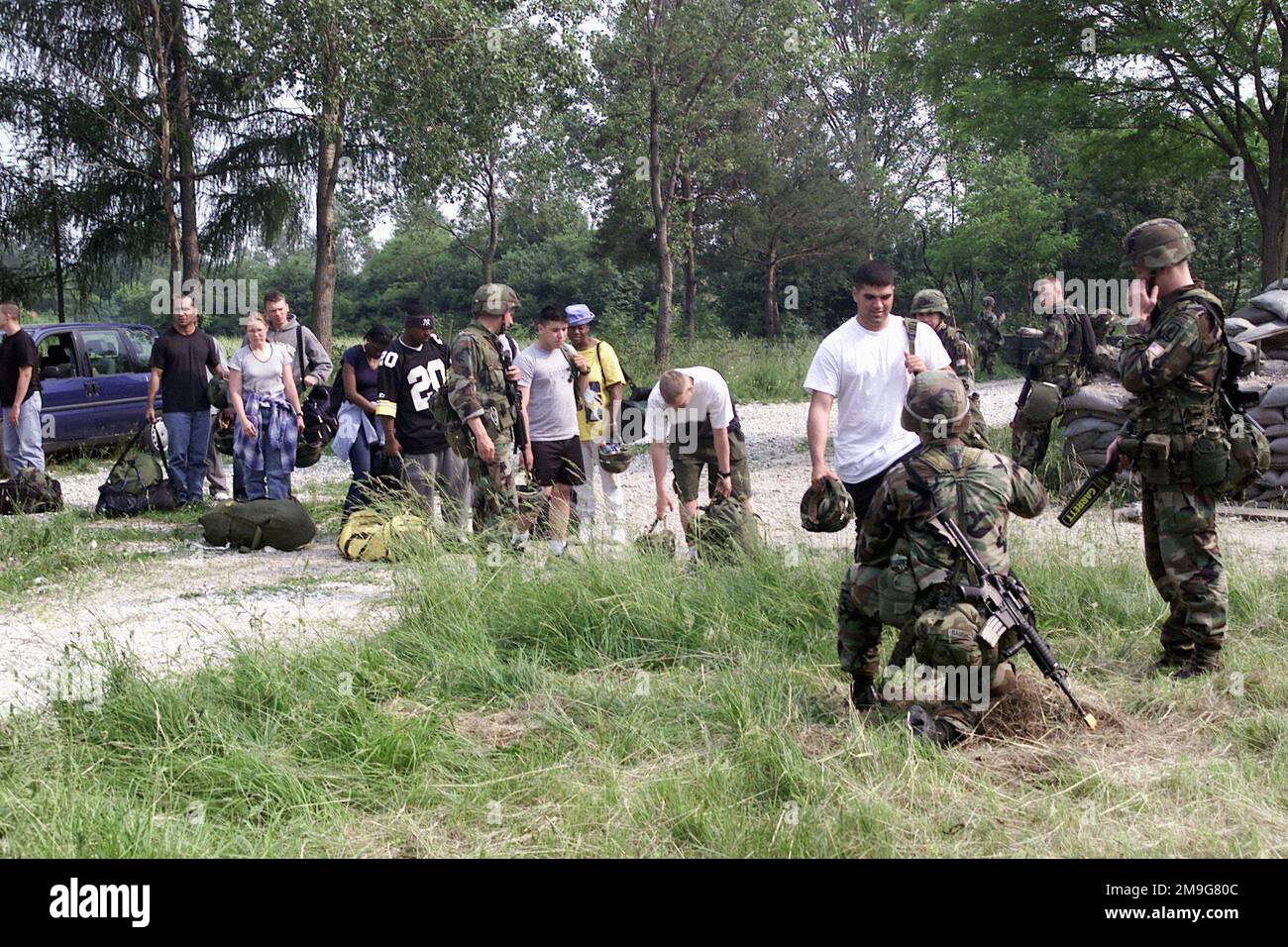 Soldiers from A Company, 1-508th Airborne Infantry Battalion Vicenza ...