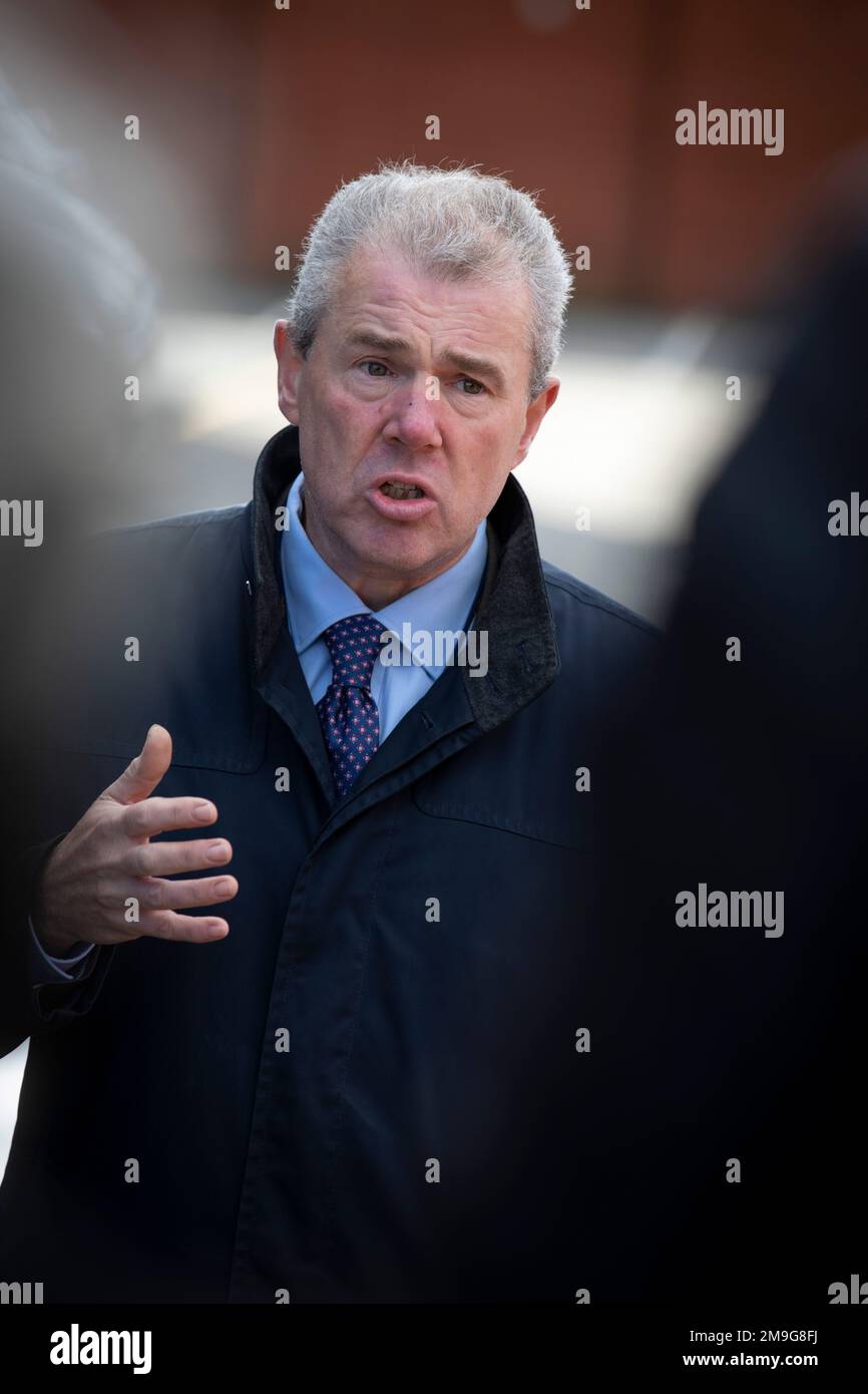Mark Serwotka general secretary of the Public and Commercial Services ...