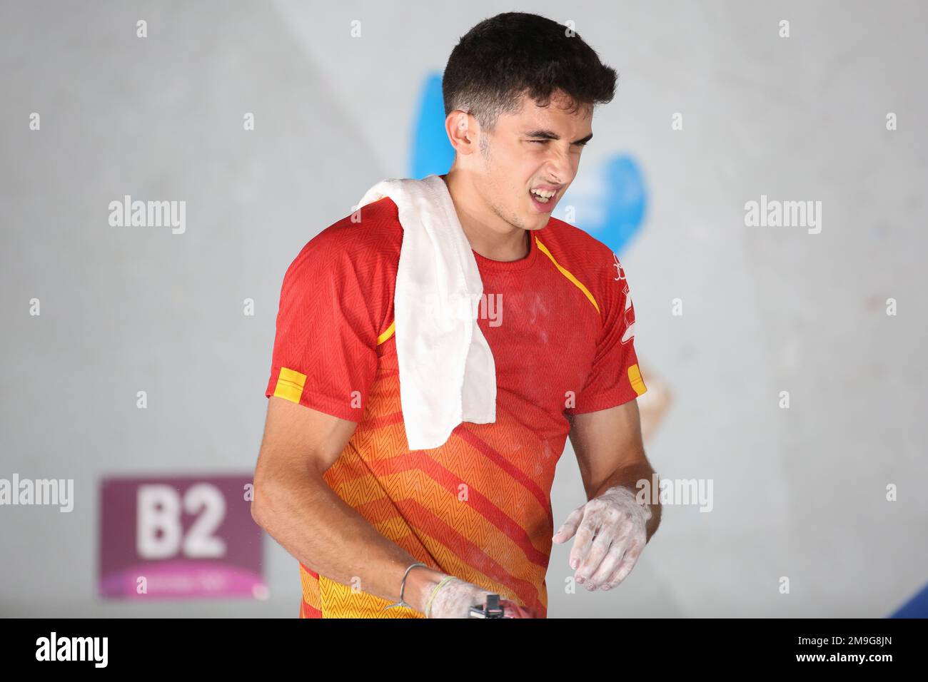 AUG 5, 2021 - TOKYO, JAPAN: Alberto GINES LOPEZ of Spain reacts in the ...