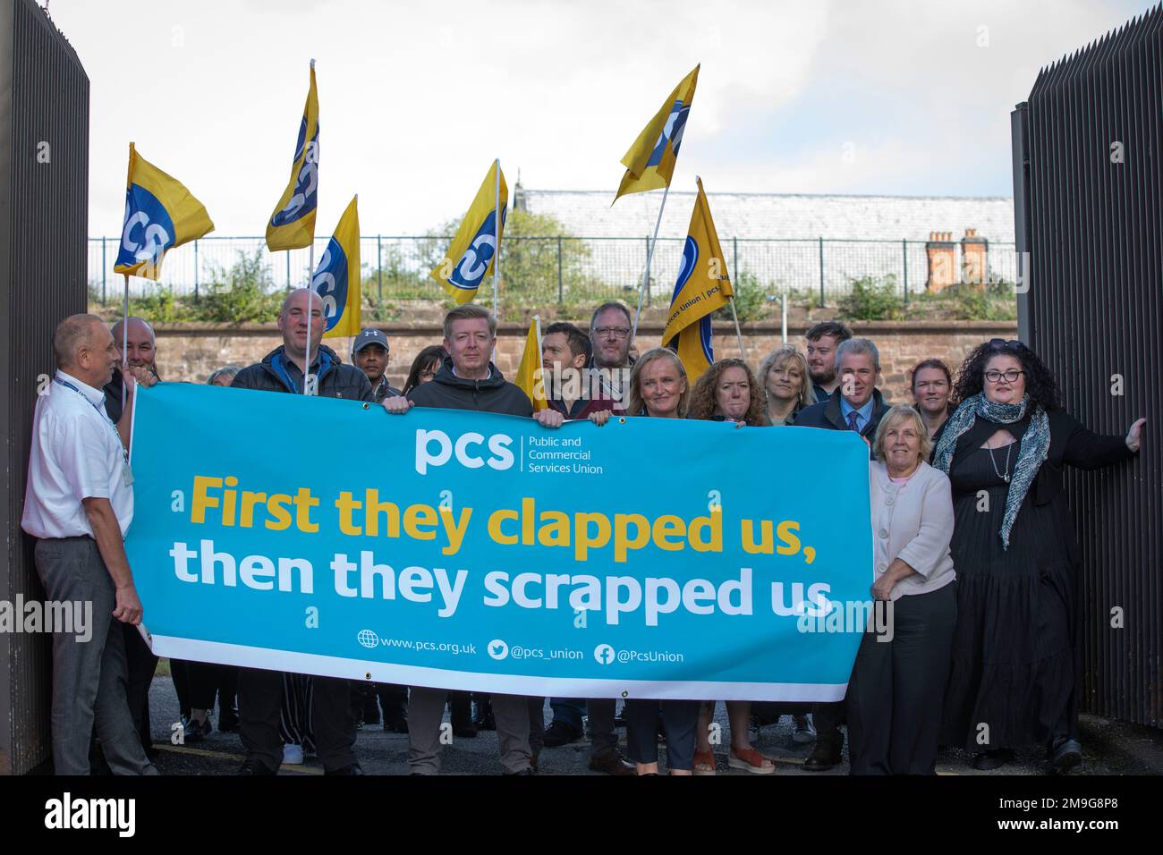 Mark Serwotka, general secretary of the Public and Commercial Services ...