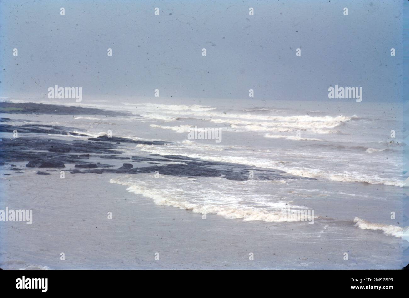 Waves occur when the force of the wind blows over surface water ...