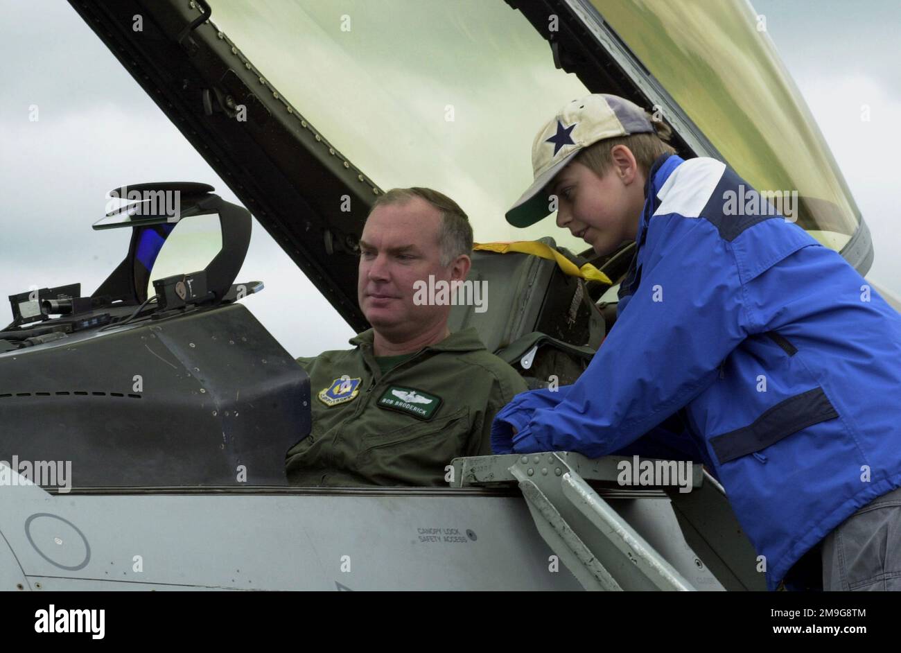 US Air Force Lieutenant Colonel Robert Broderick, Commander of the ...