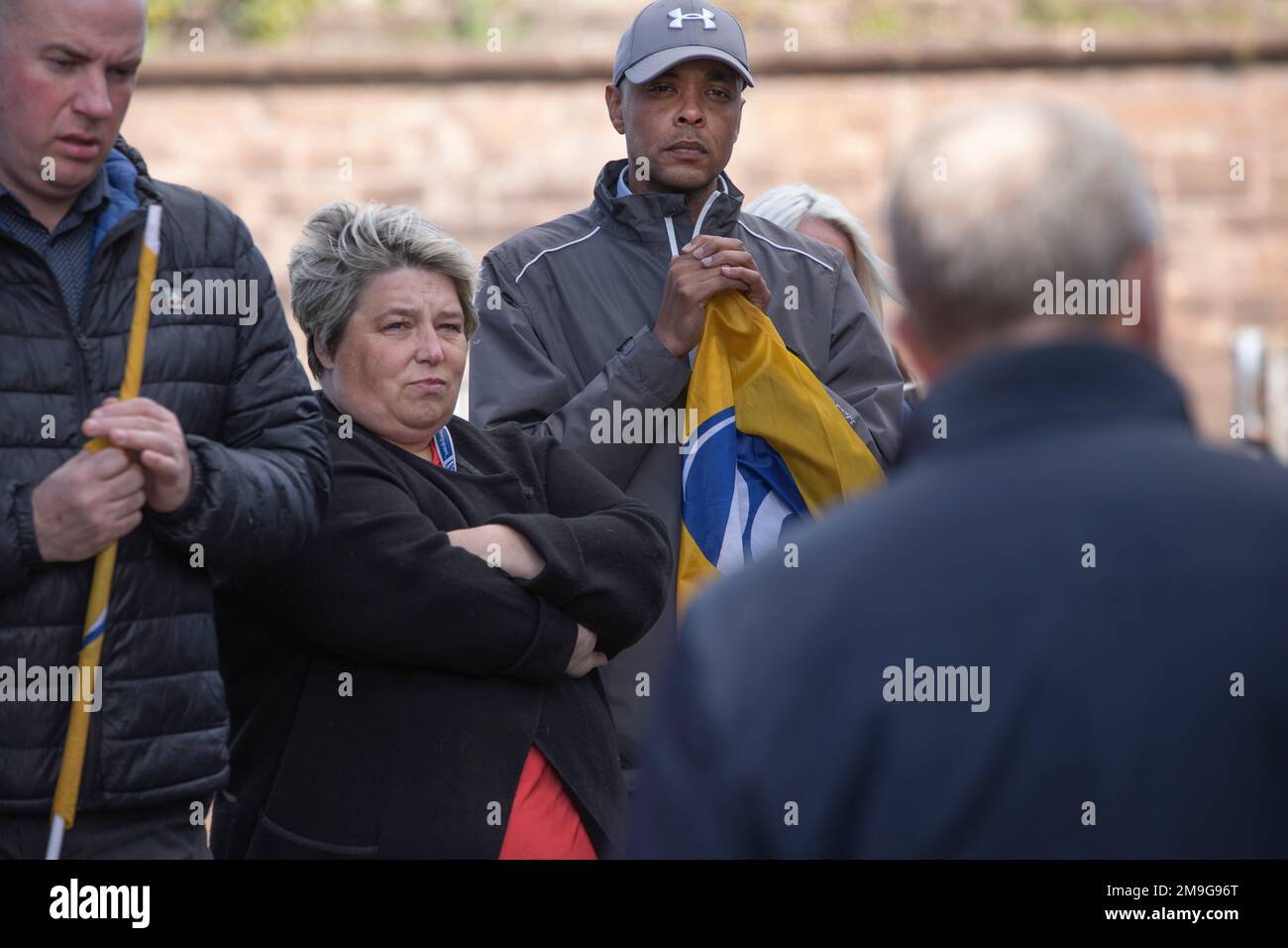 Watching centre of protest hi-res stock photography and images - Alamy