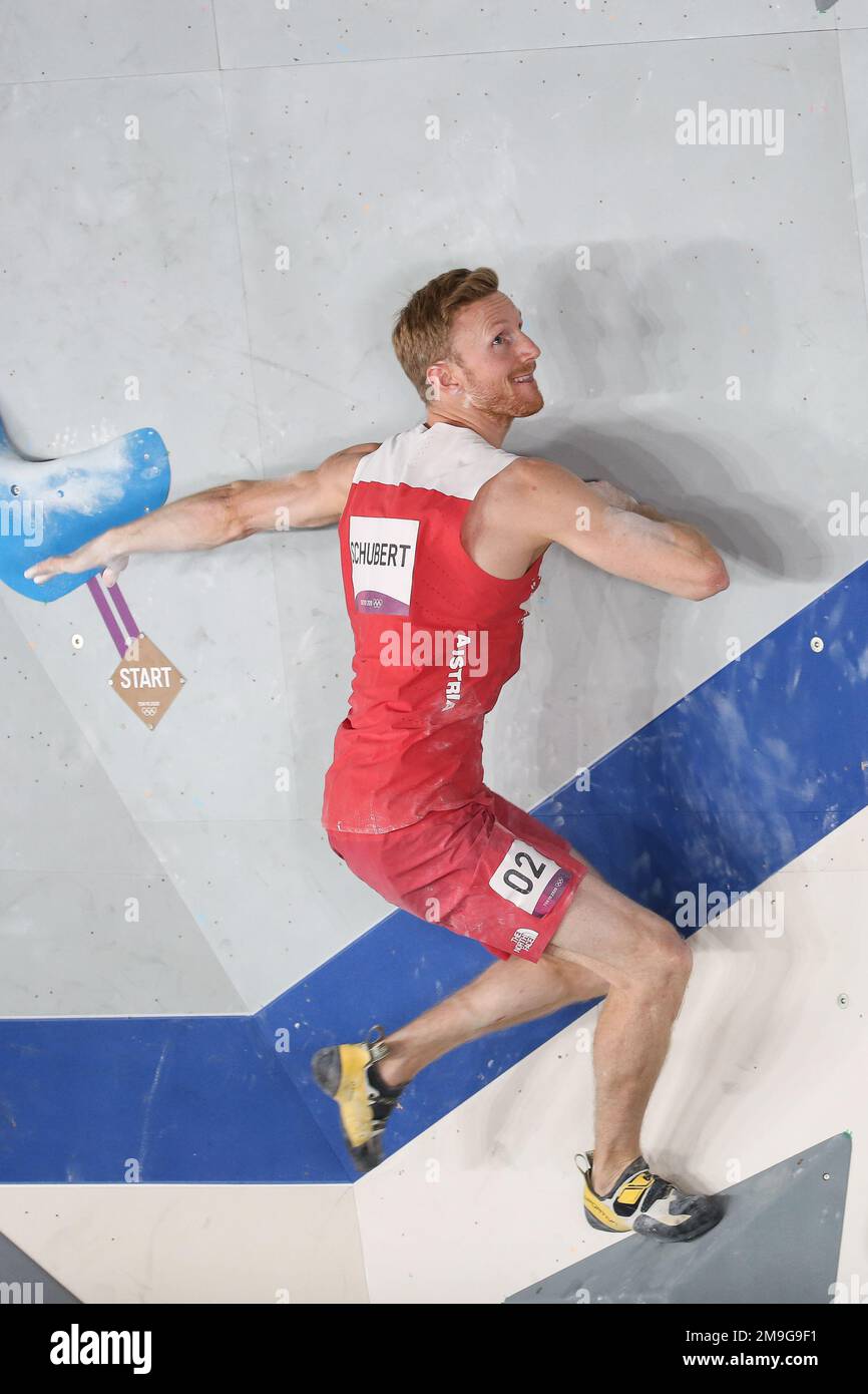 AUG 5, 2021 - TOKYO, JAPAN: Jakob SCHUBERT of Austria competes in the ...