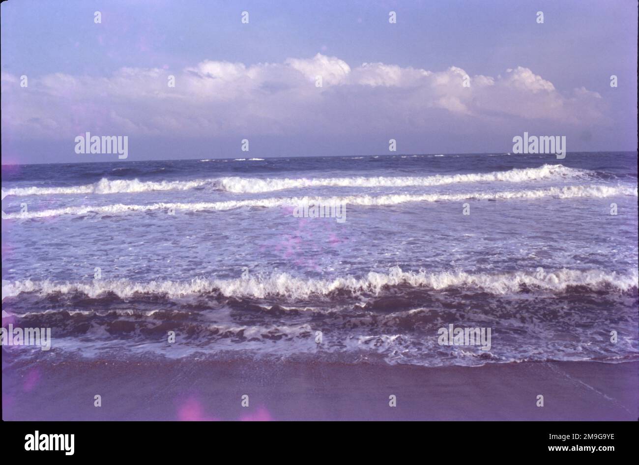 Waves occur when the force of the wind blows over surface water ...