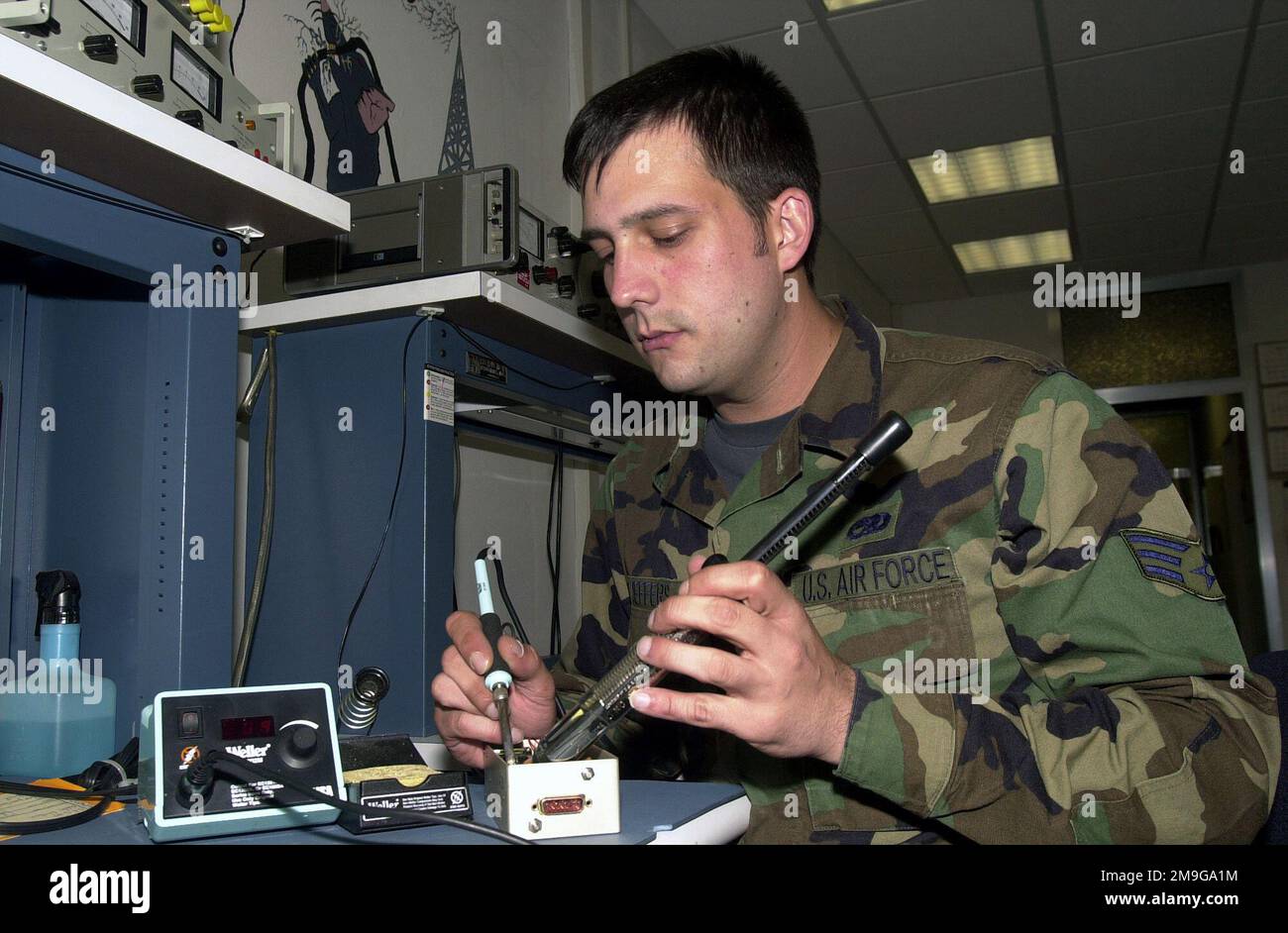 Ground Radio Maintenance Journeyman, SENIOR AIRMAN Jesse Jeffers of the ...