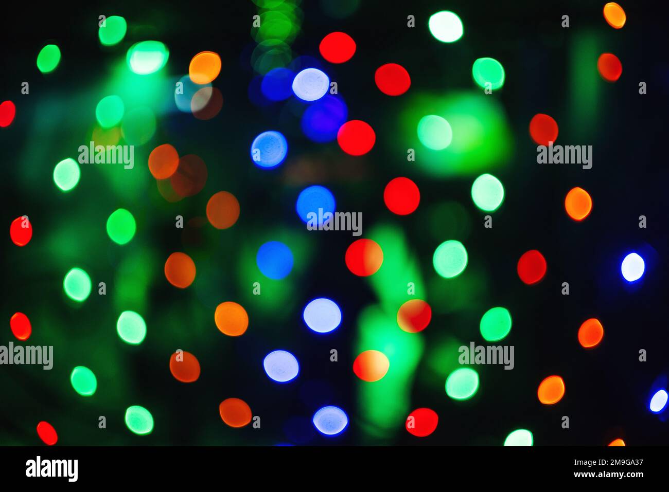 blurred abstract background with colorful round bright bokeh Stock ...