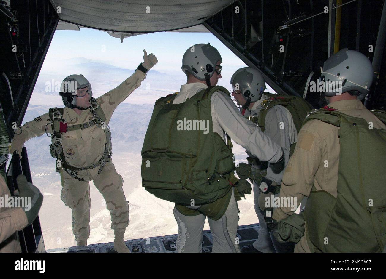 Participating in EXERCISE DESERT RESCUE IX, Technical Sergeant Brian ...