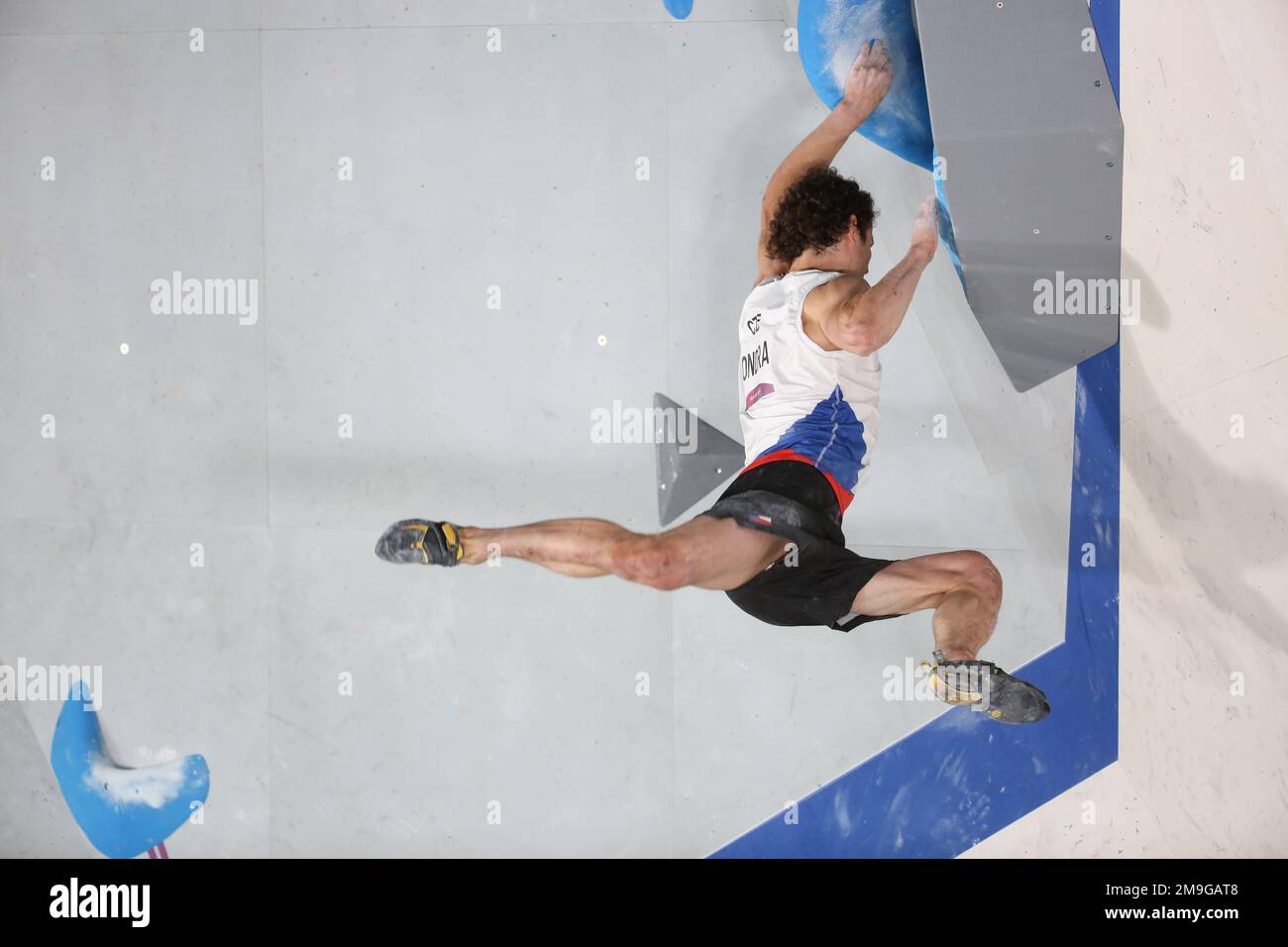 AUG 5, 2021 - TOKYO, JAPAN: Adam ONDRA of Czech Republic competes in ...