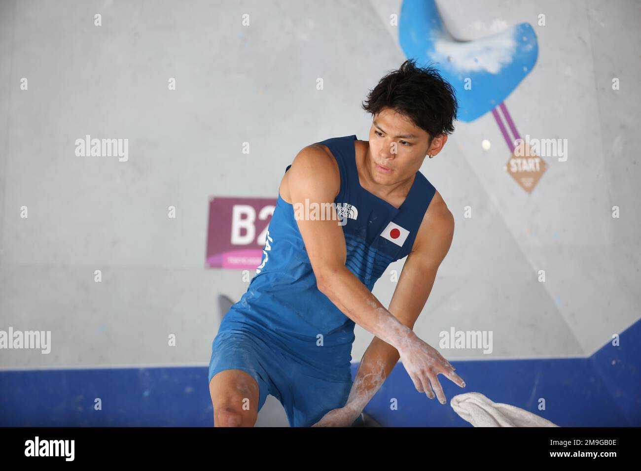 AUG 5, 2021 - TOKYO, JAPAN: NARASAKI Tomoa of Japan competes in the ...