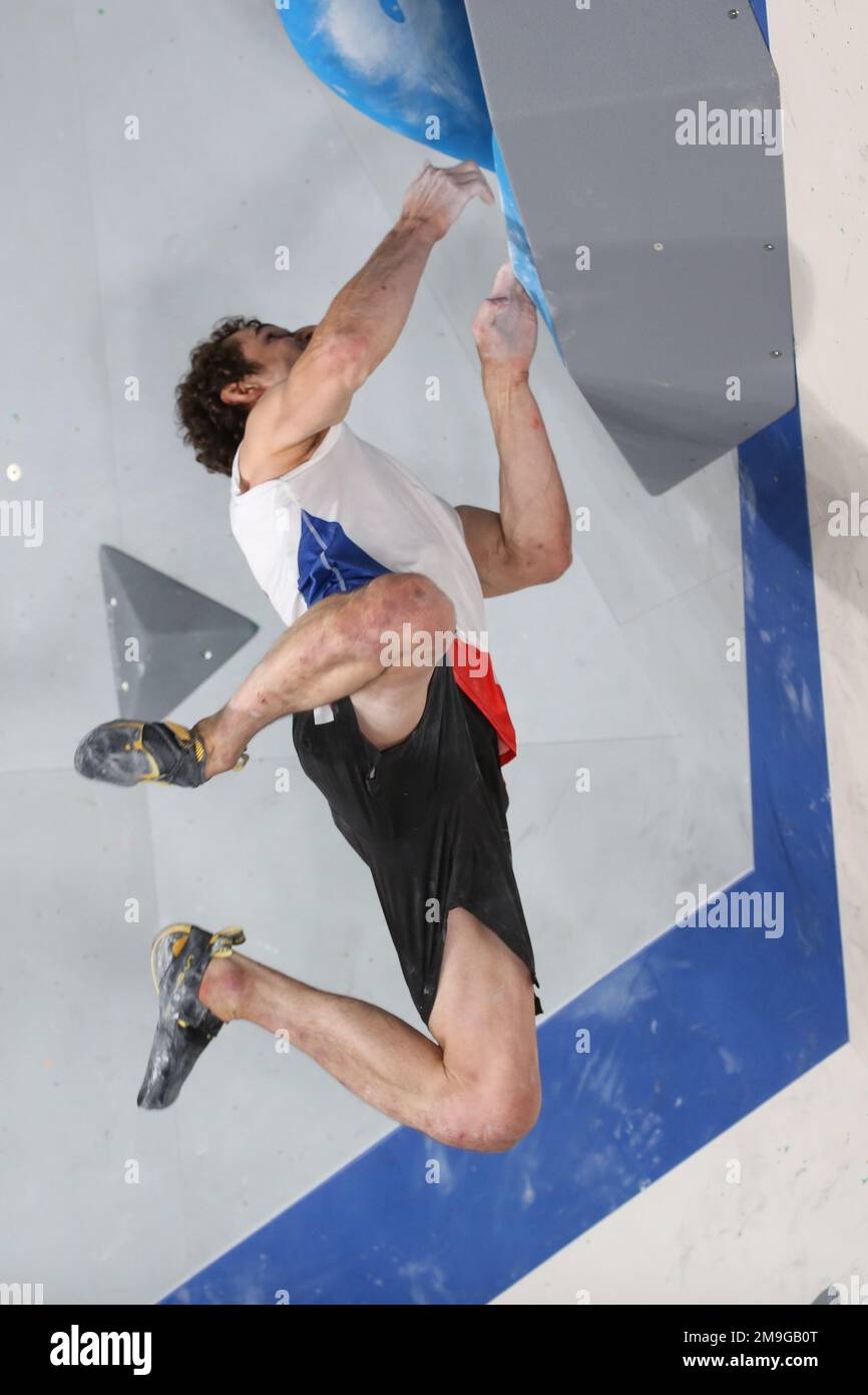 AUG 5, 2021 - TOKYO, JAPAN: Adam ONDRA of Czech Republic competes in ...