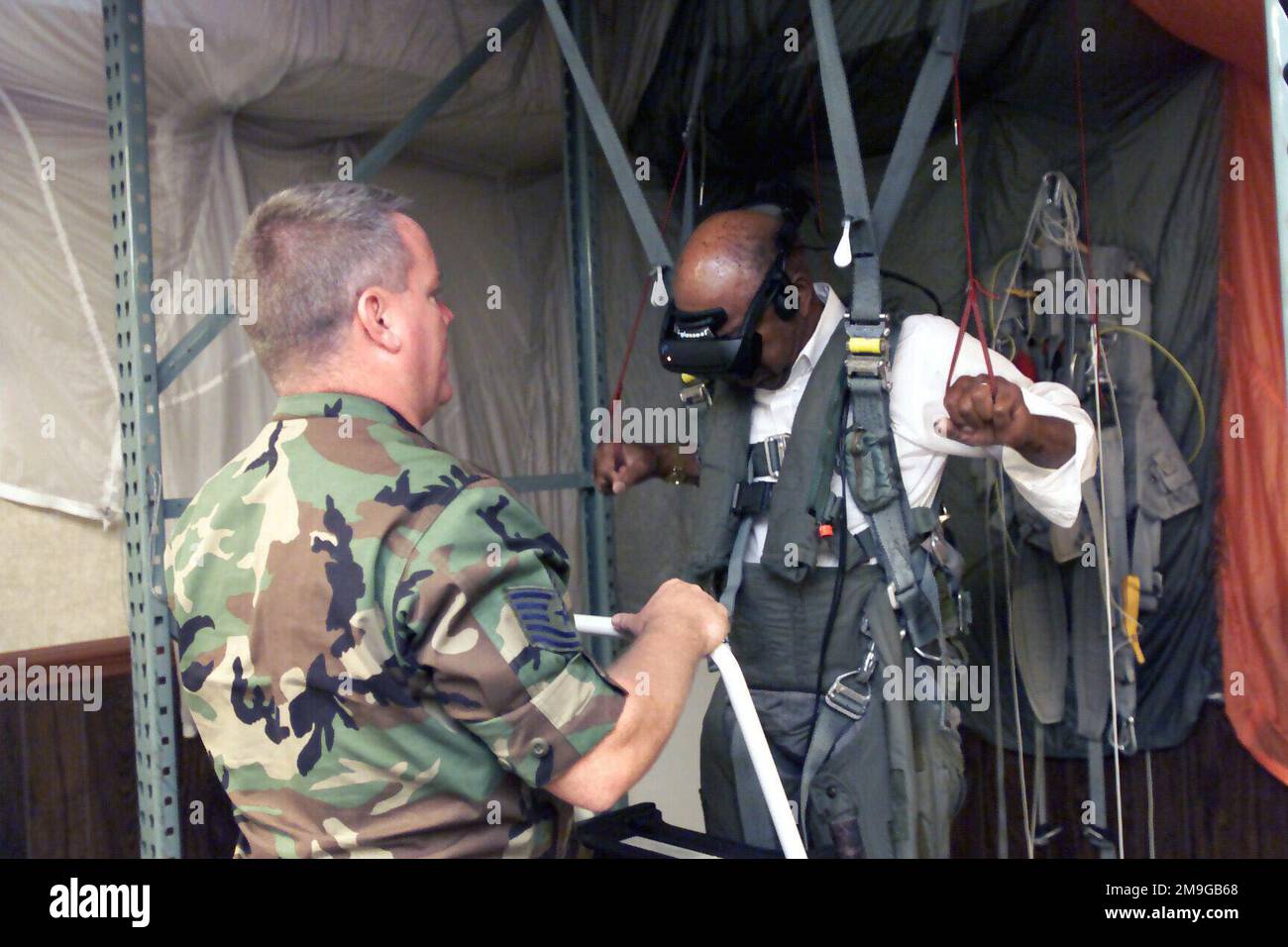 Technical Sergeant Patrick Carroll, left, 1ST Fighter Wing SERE ...