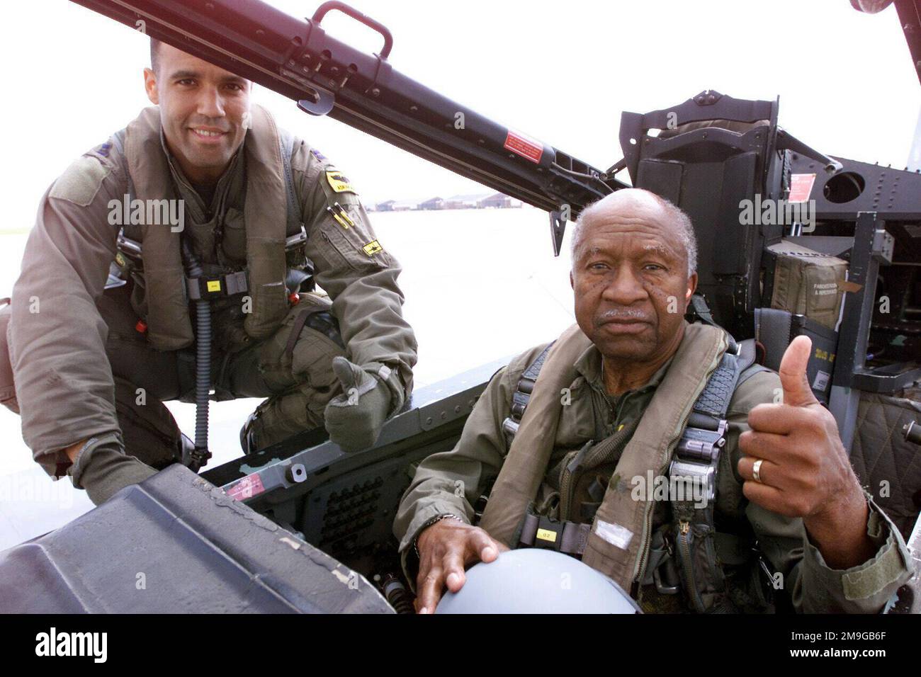 Captain Adrian Spain, left, 27th Fighter Squadron F-15 Pilot, and ...