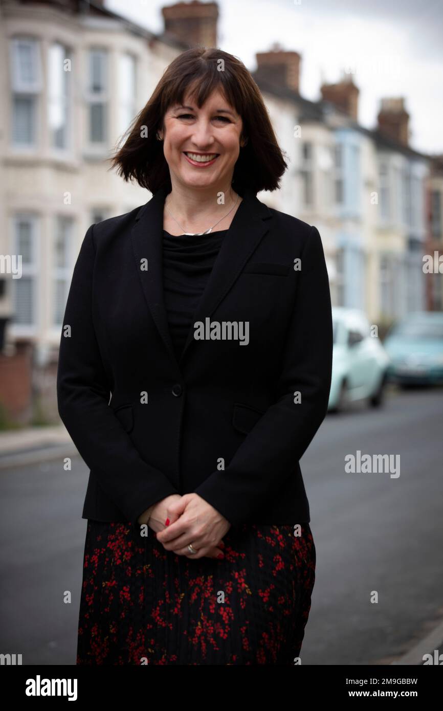 Shadow Chancellor of the Exchequer Rachel Reeves, MP, pictured in ...