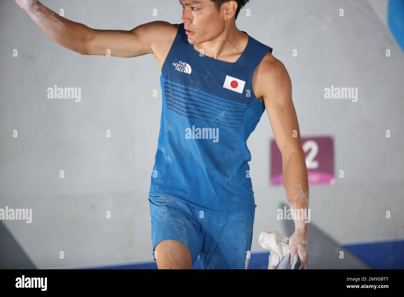 AUG 5, 2021 - TOKYO, JAPAN: NARASAKI Tomoa of Japan reacts in the Sport ...