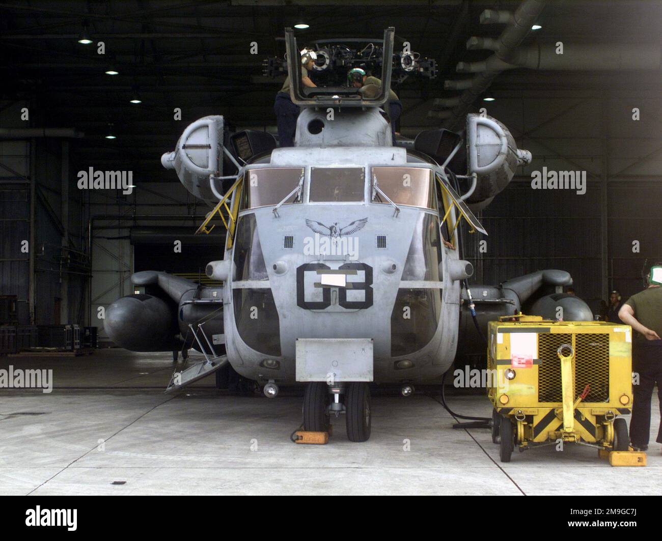 A CH-53E Super Stallion helicopter from HMH-463 Kaneohe Bay, Hawaii ...