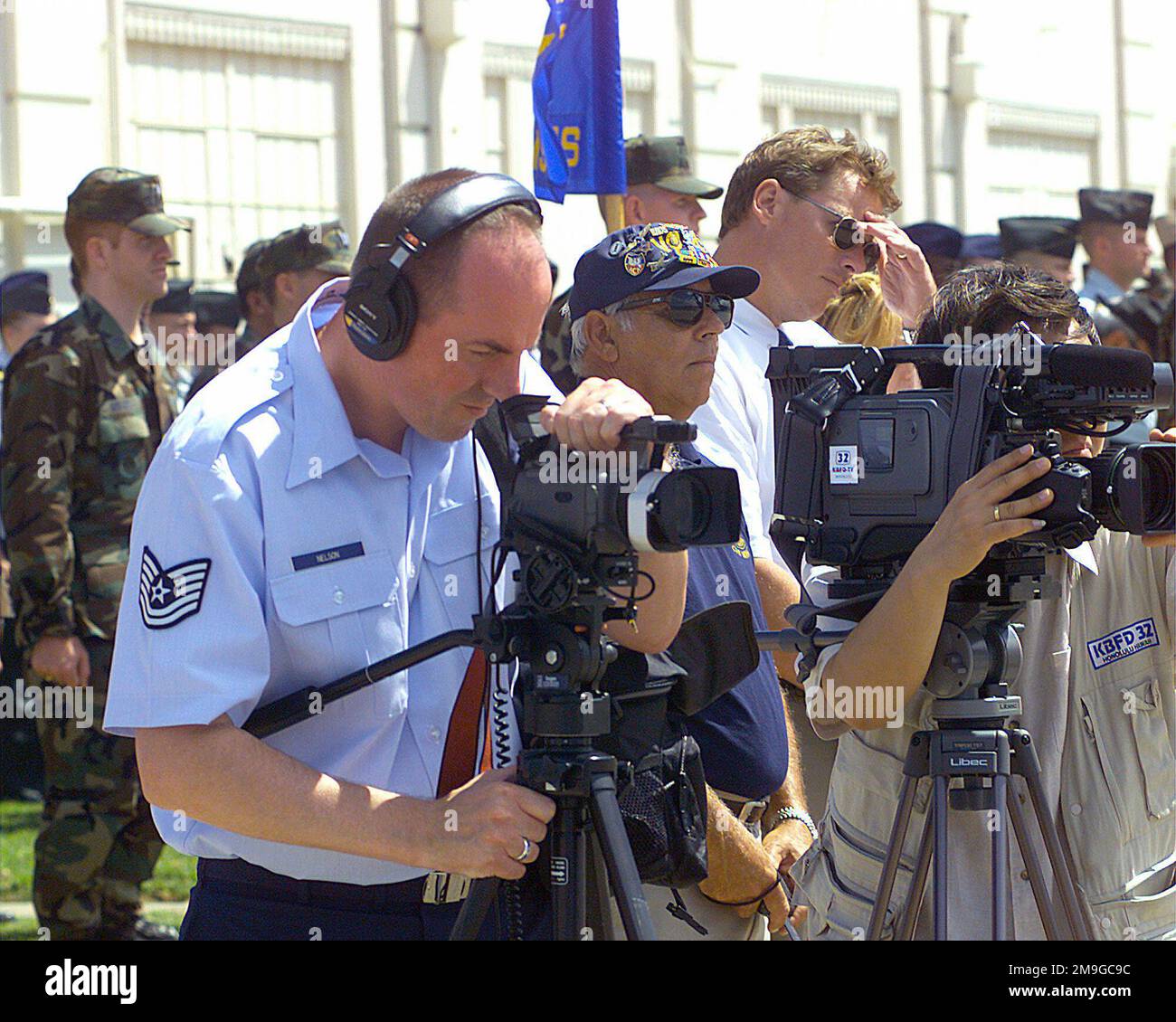 TSgt John Nelson, 15th Communication Squadron Videographer, documents ...