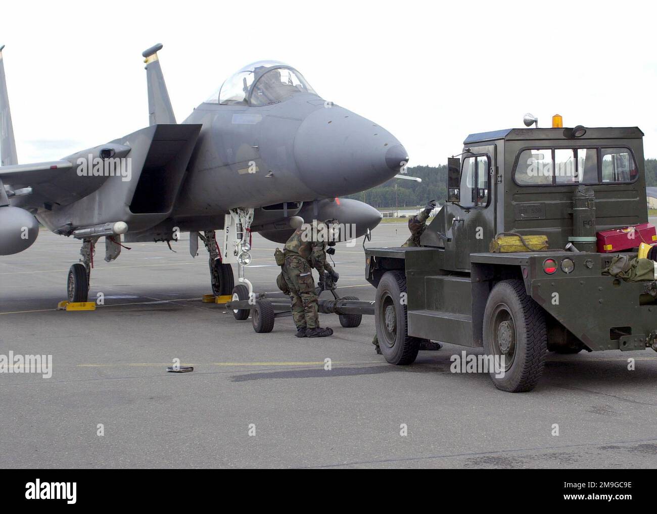 Aircraft Maintenance personnel from the 12th Fighter Squadron prepare ...