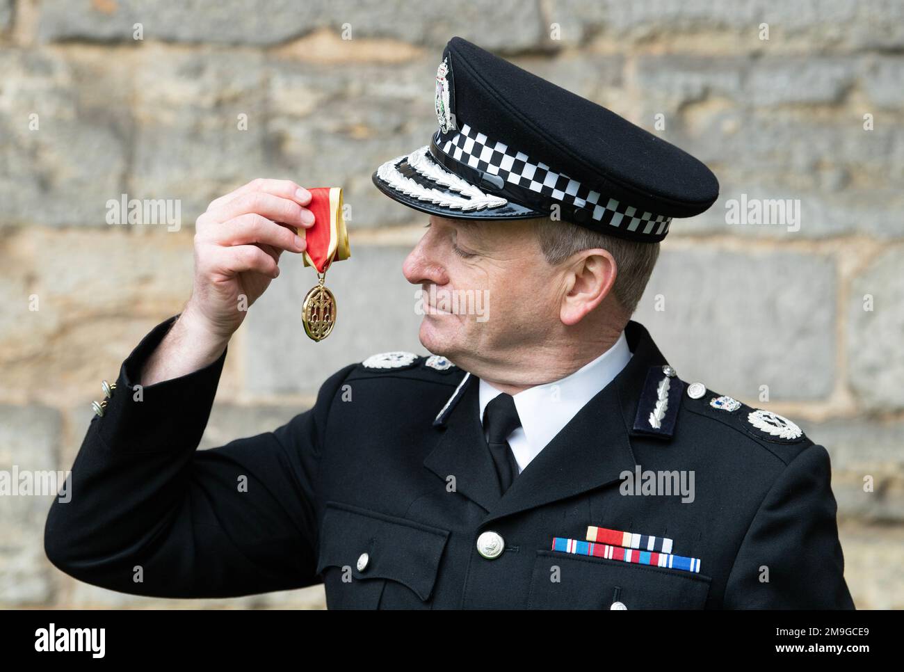 Sir Iain Livingstone after being made a Knight Bachelor during an ...