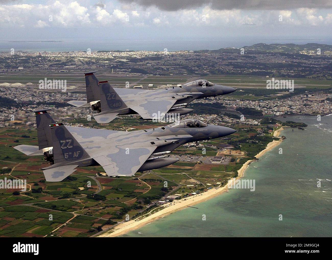 5th Air Force Commander, Lieutenant General Paul Hester, (foreground ...