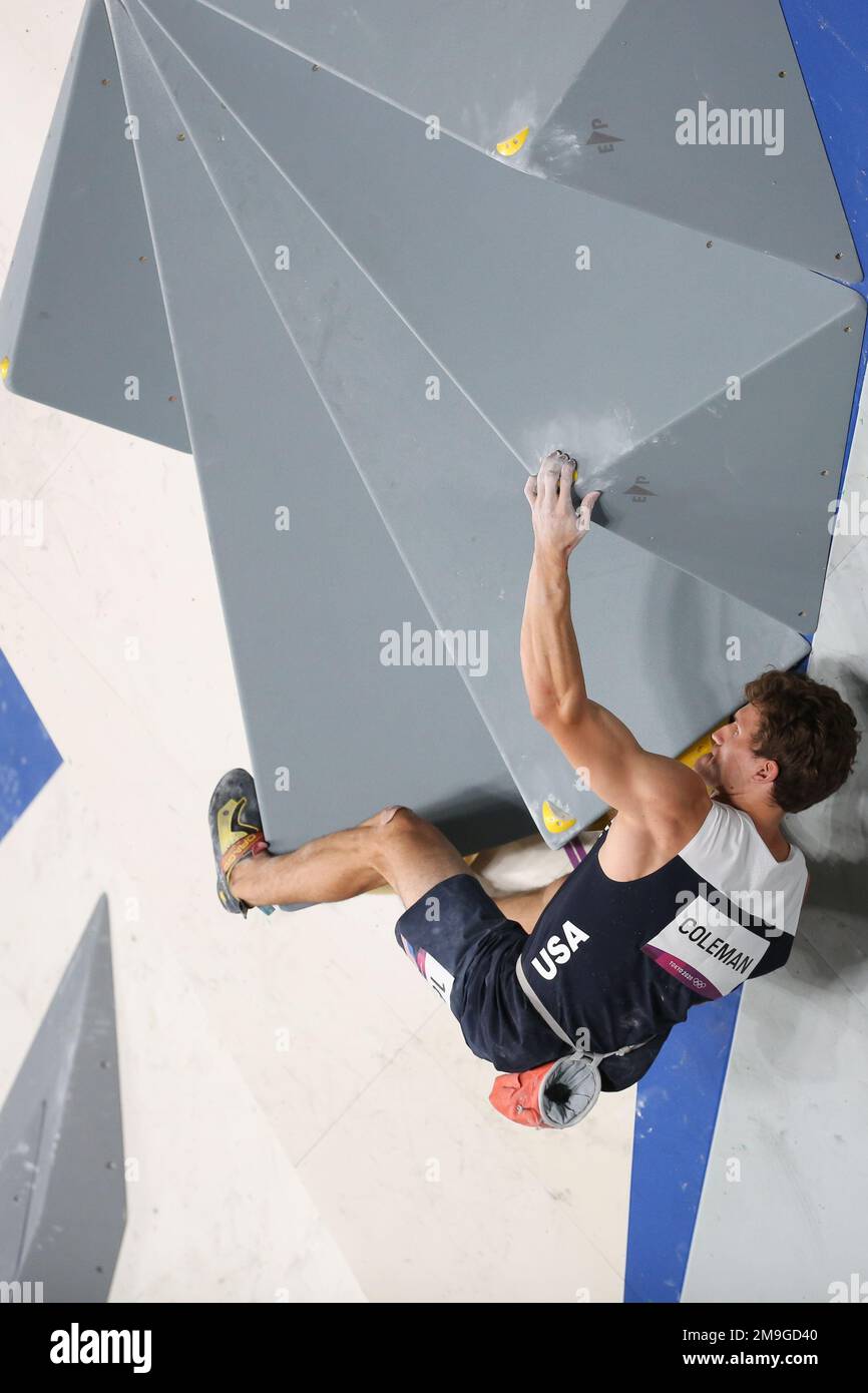 AUG 5, 2021 - TOKYO, JAPAN: Nathaniel COLEMAN of United States competes ...