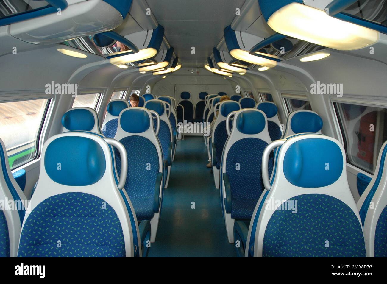 Interior view of train carriage hi-res stock photography and images - Alamy
