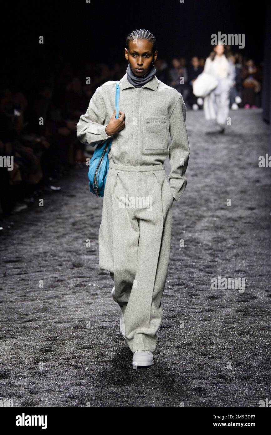 Milan Fashion Week - Men F/W 23-24 Zegna Fashion Show - Runway Milan ...