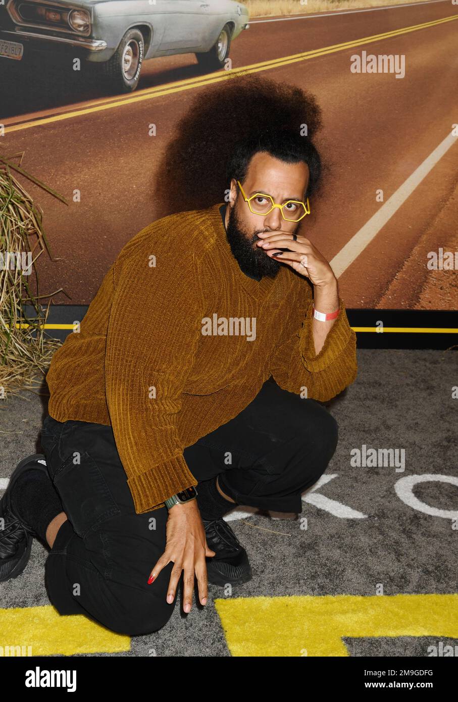 LOS ANGELES, CALIFORNIA - JANUARY 17: Reggie Watts attends the Los ...