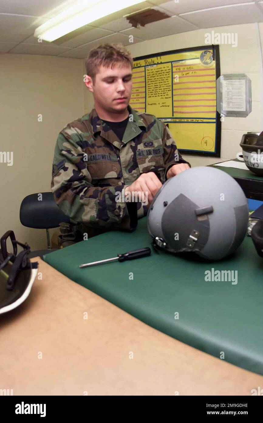 AIRMAN First Class Michael Caldwell, 22d Fighter Squadron Life Support ...