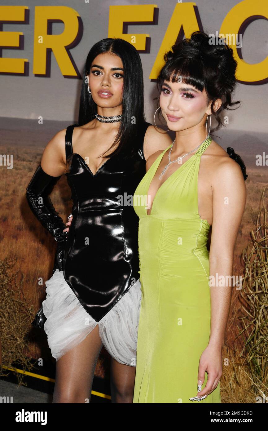 LOS ANGELES, CALIFORNIA - JANUARY 17: (L-R) Megan Suri and Rowan ...