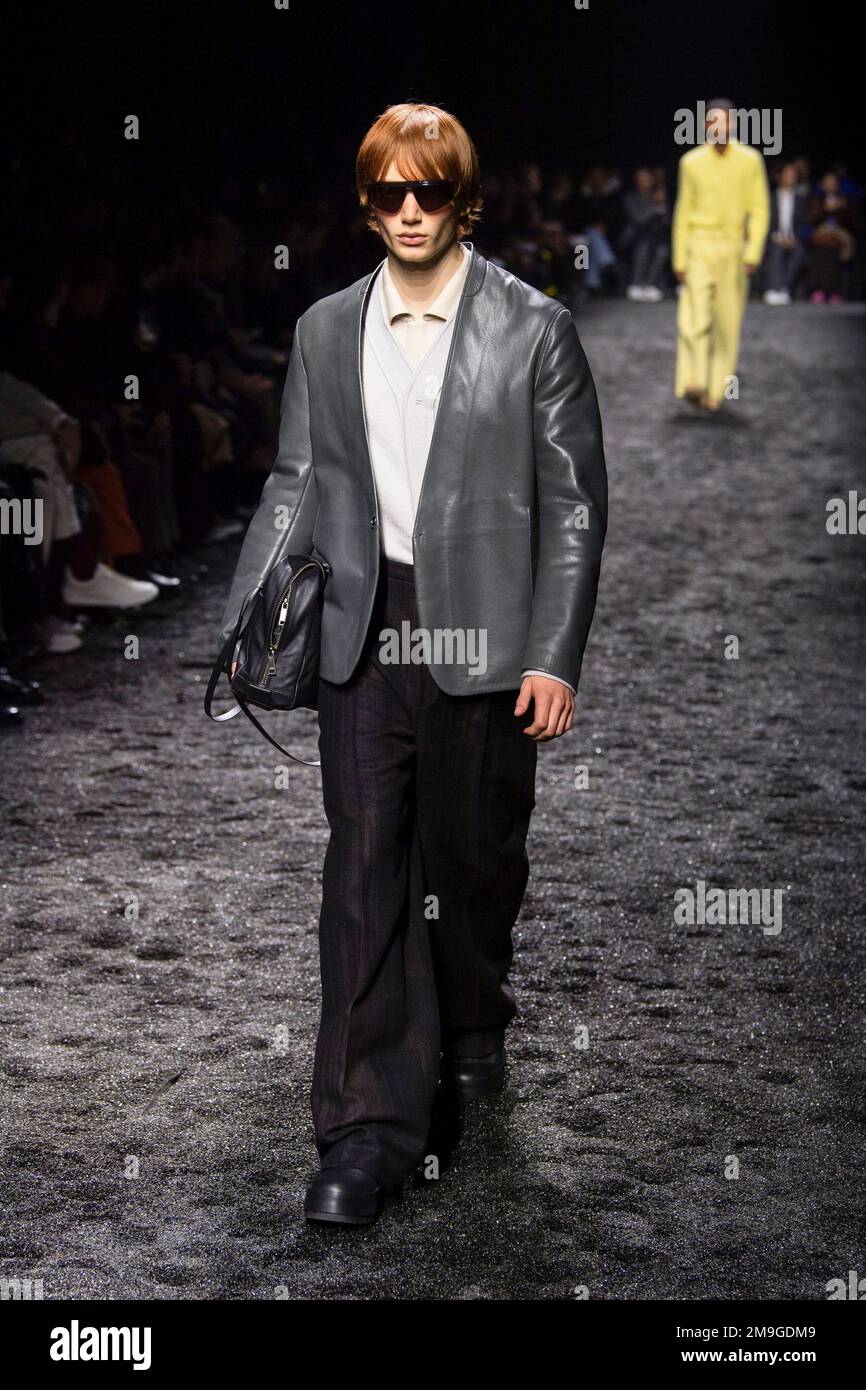 Milan Fashion Week - Men F/W 23-24 Zegna Fashion Show - Runway Milan ...