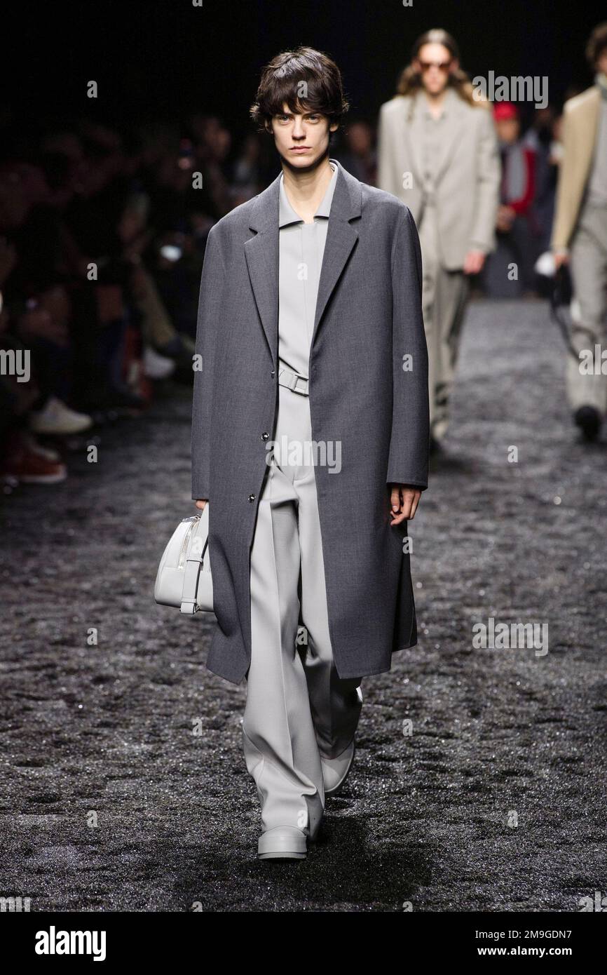 Milan Fashion Week - Men F/W 23-24 Zegna Fashion Show - Runway Milan ...