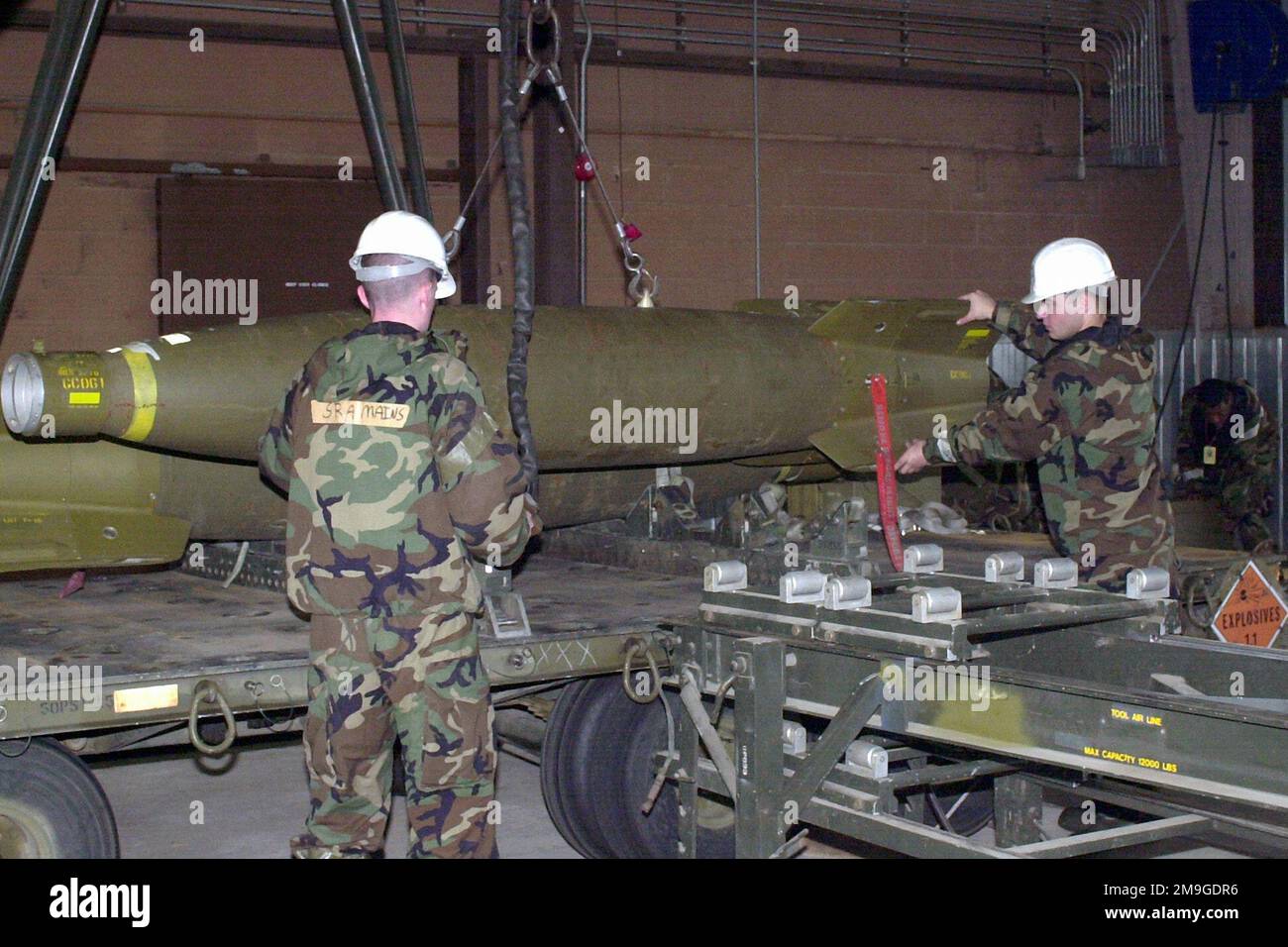 SENIOR AIRMAN (SRA) Joshua Maines and SRA John Strength refrag a ...