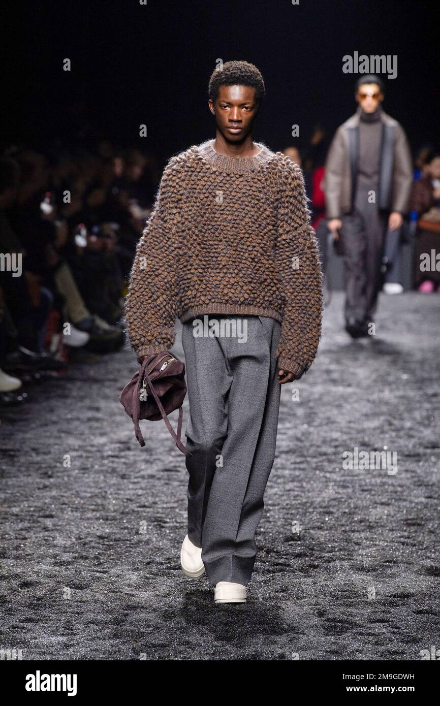 Milan Fashion Week - Men F/W 23-24 Zegna Fashion Show - Runway Milan ...