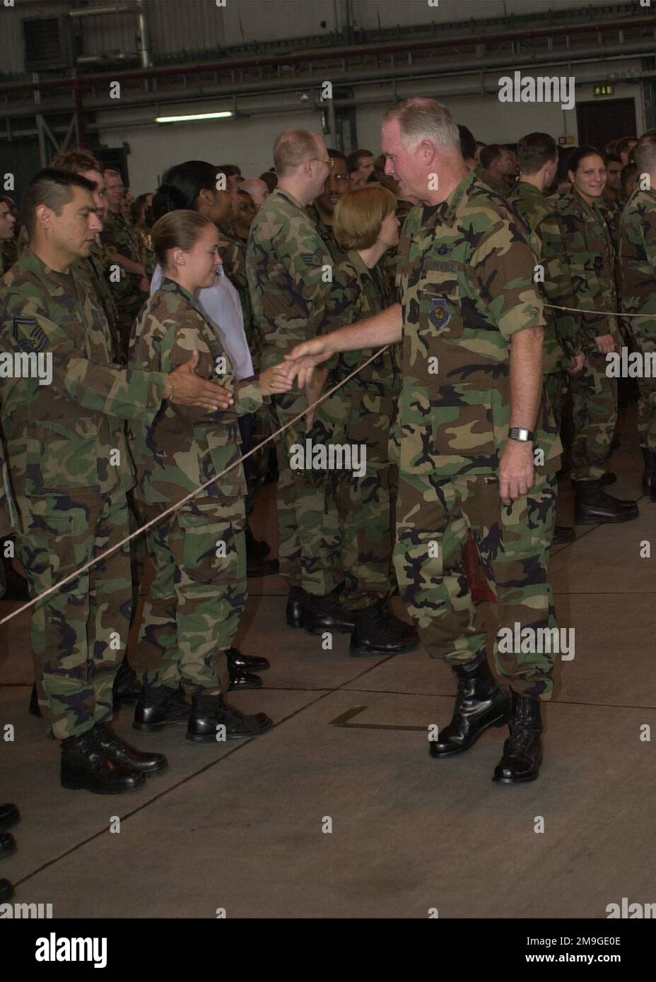 General (GEN) Michael Ryan, Air Force CHIEF of STAFF, shakes hands on ...