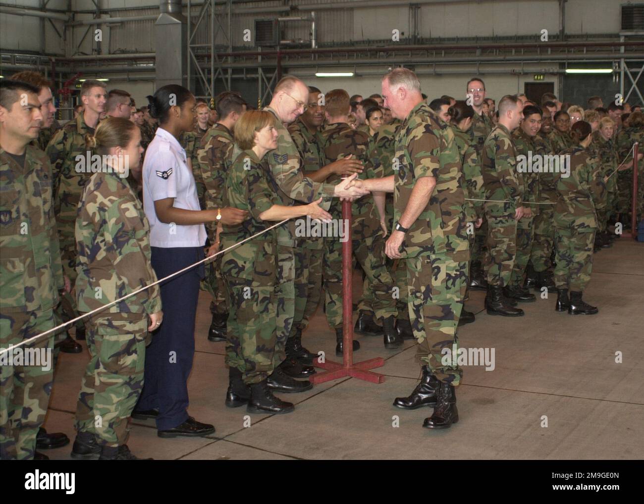 General (GEN) Michael Ryan, Air Force CHIEF of STAFF, shakes hands on ...